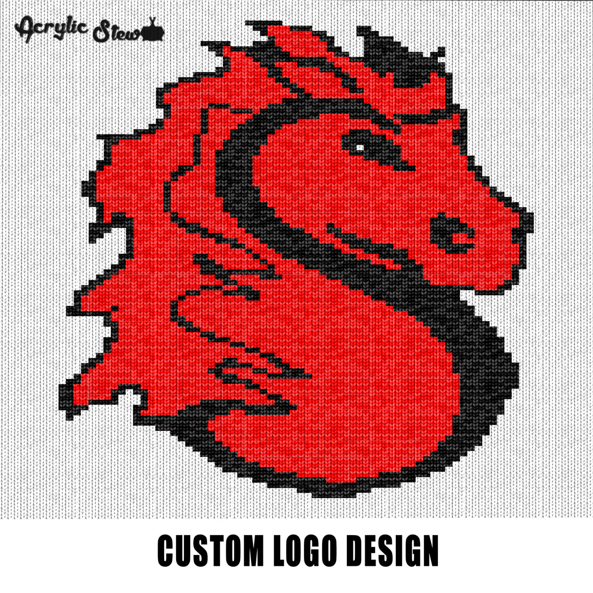 Custom Logo Design crochet graphgan blanket pattern; graphgan pattern ...